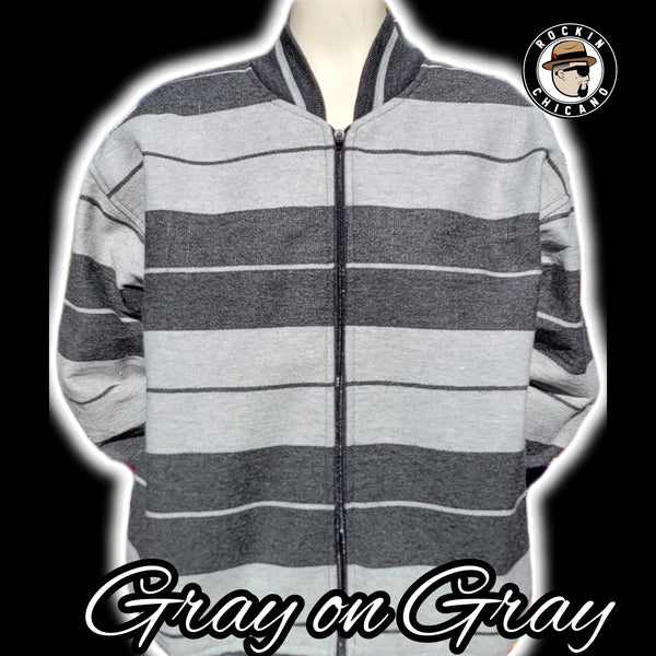 Charlie Brown Sarape Jacket- Gray on Gray – Rockin Chicano