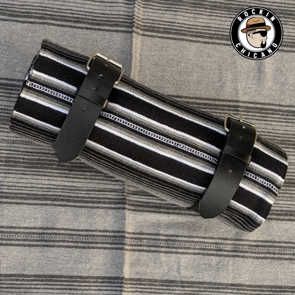 Black & Gray Sarape Roll – Rockin Chicano