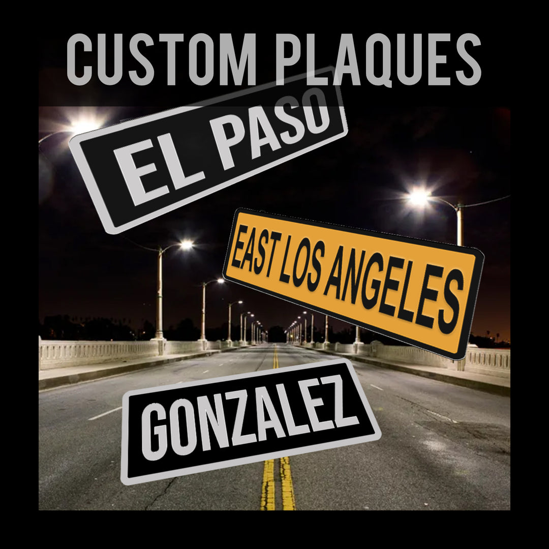 PERSONALIZED ITEMS – Rockin Chicano