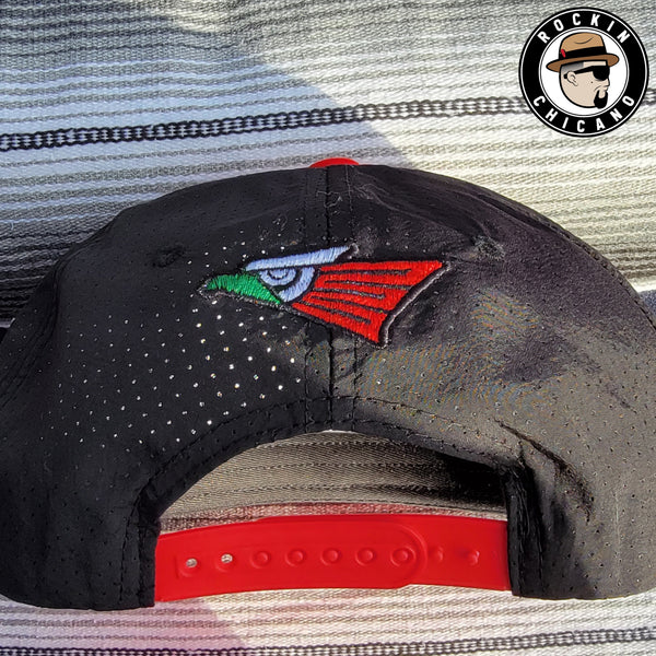 Mexico Snapback hat Red and black – Rockin Chicano
