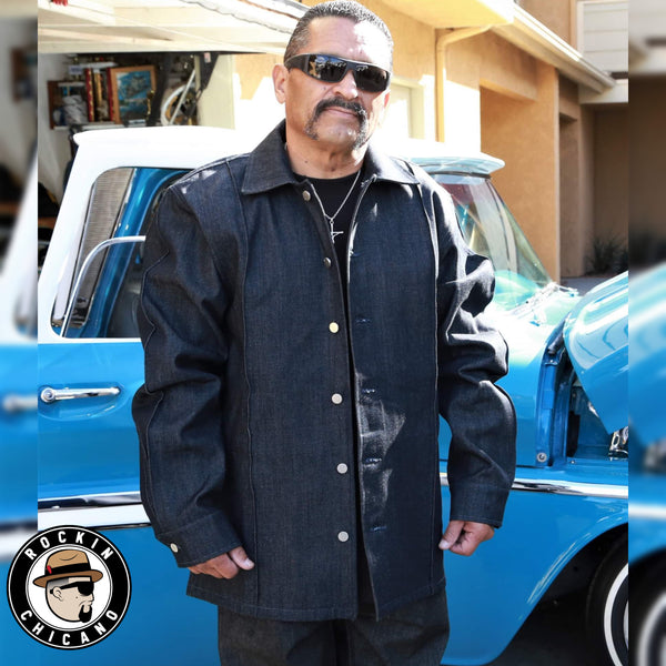 State Denim Jacket - Blue – Rockin Chicano